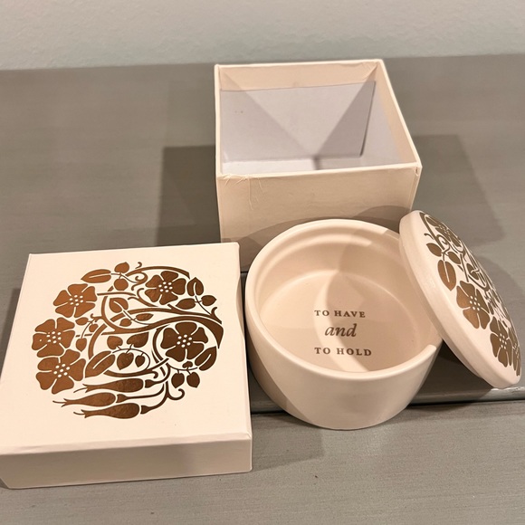 Fringe Studio | Storage & Organization | Fringe Ceramic Round Trinket ...